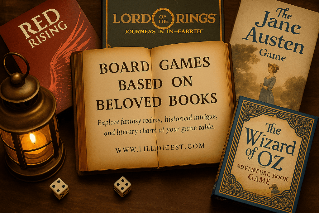 Board Games Based on Beloved Books | Lilli Digest